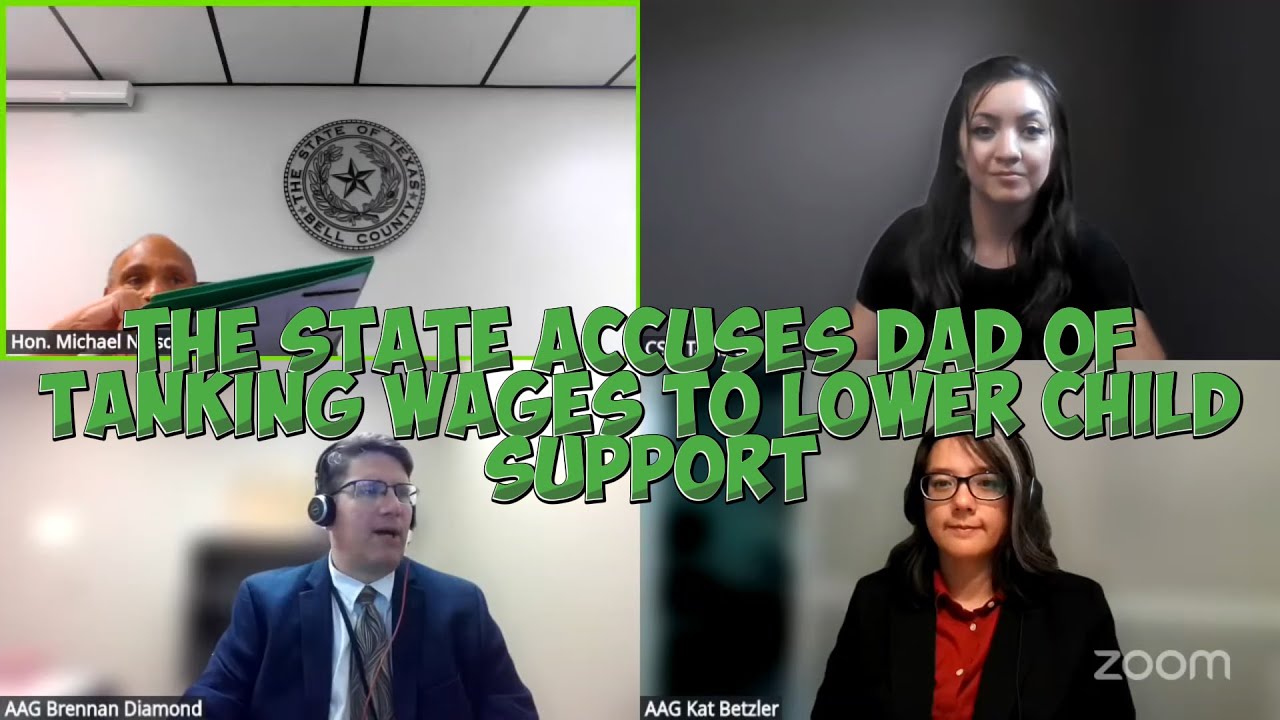 The State Accuses Dad of Dropping His Income to Avoid Child Support # ...