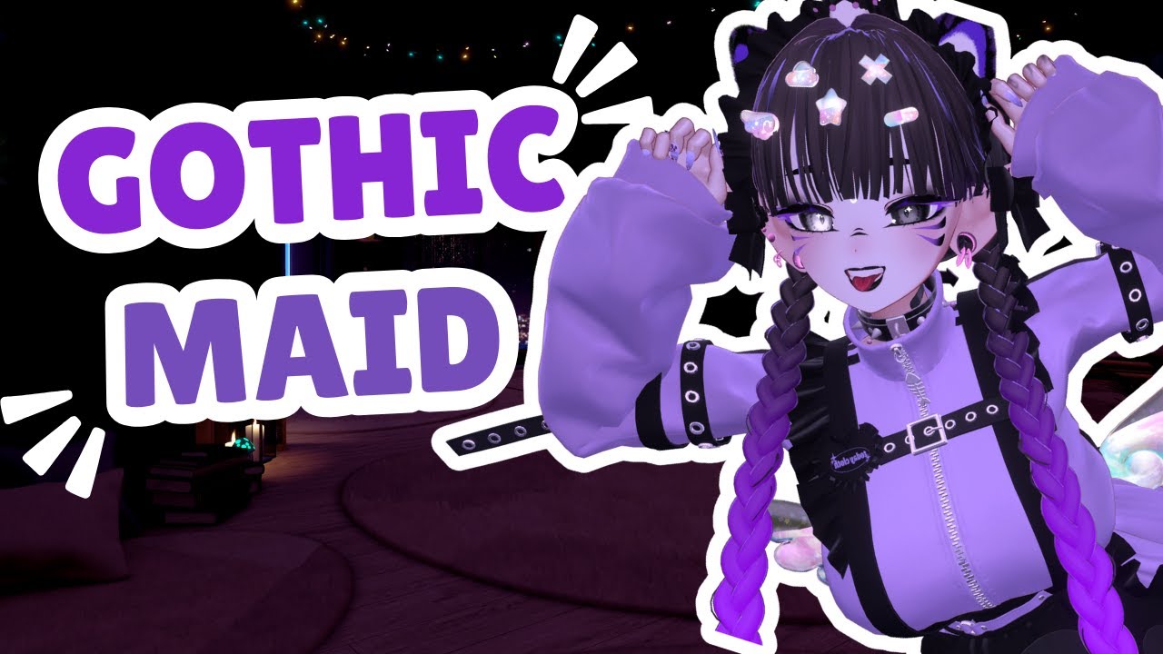 VRCHAT Gothic Maid Follows You Home - YouTube