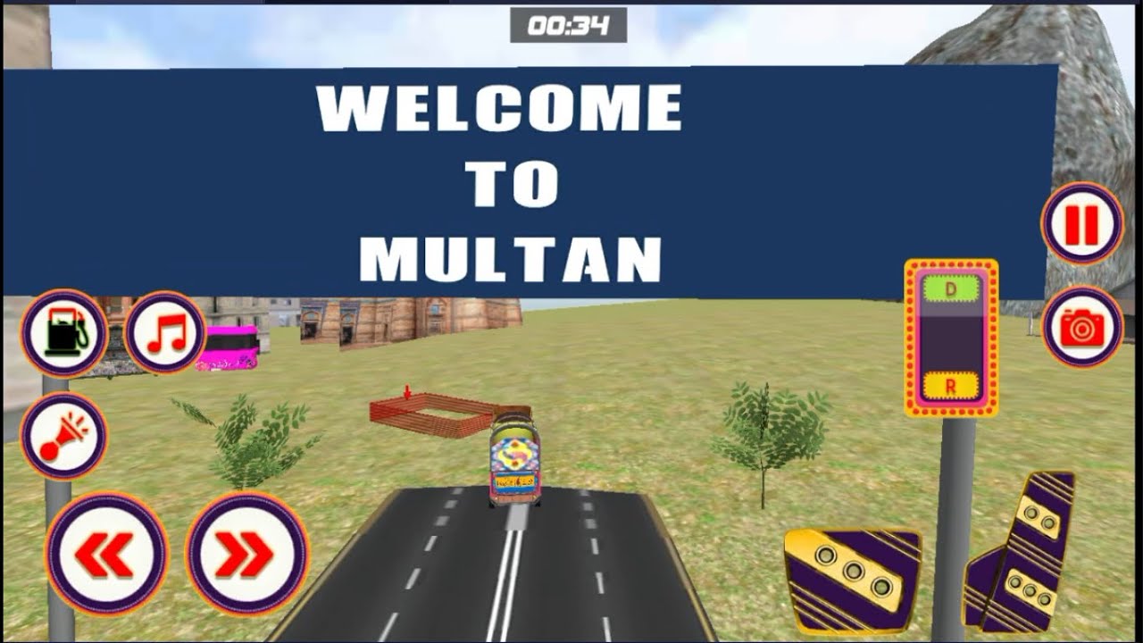 Pak Truck Driver||New fun games||Android gameplay||first pakistani game ...