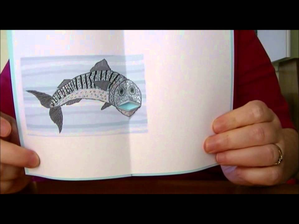 Fish Pop Up Card - YouTube