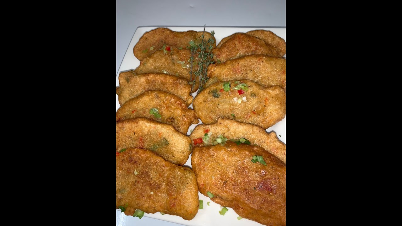 HOW TO MAKE JAMAICAN SALTFISH FRITTERS | SUPER EASY | COOKING WIT ENIDS ...