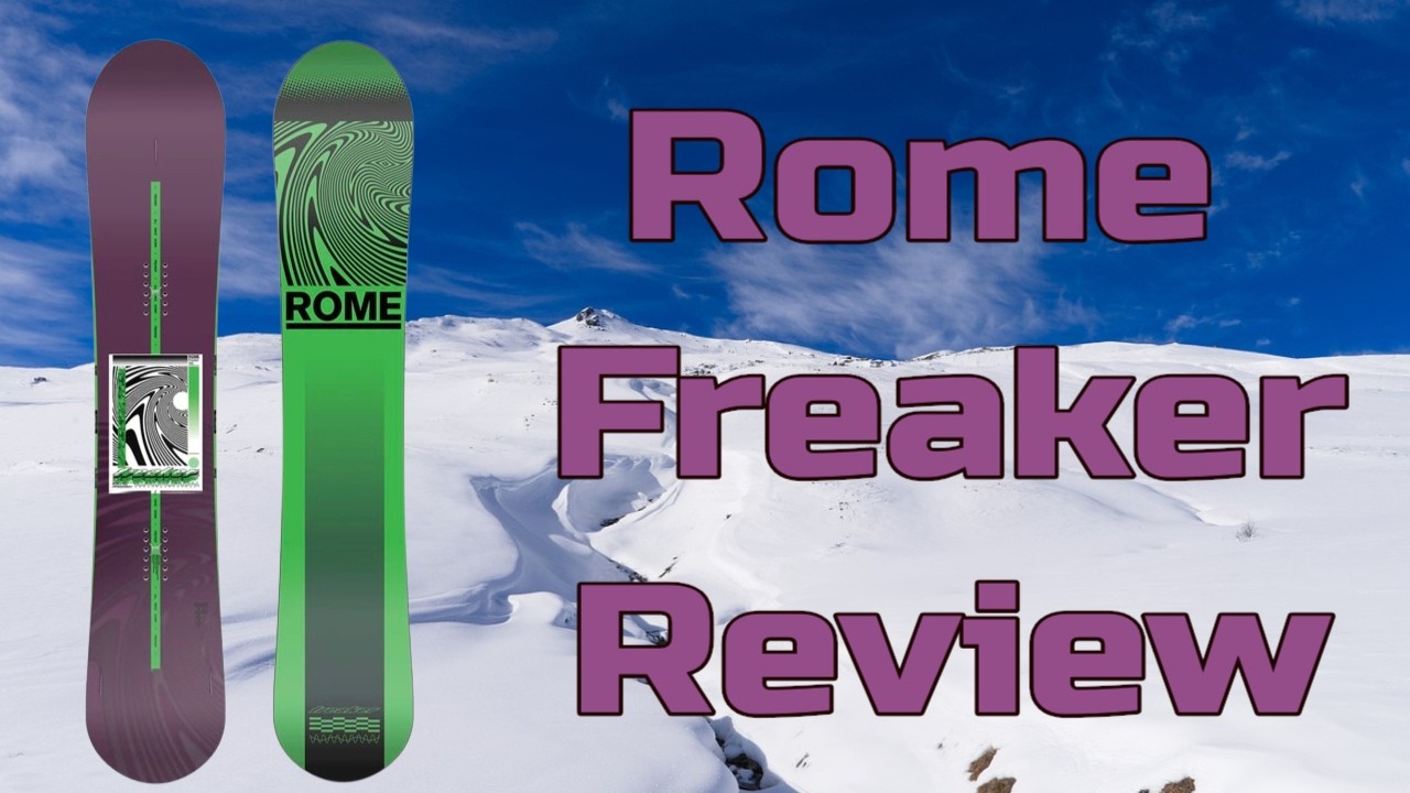 The 2025 Rome Freaker Snowboard Review - YouTube