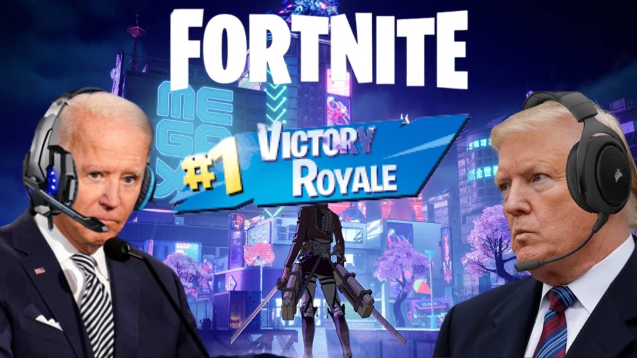 The Presidents Play Fortnite New Season - YouTube