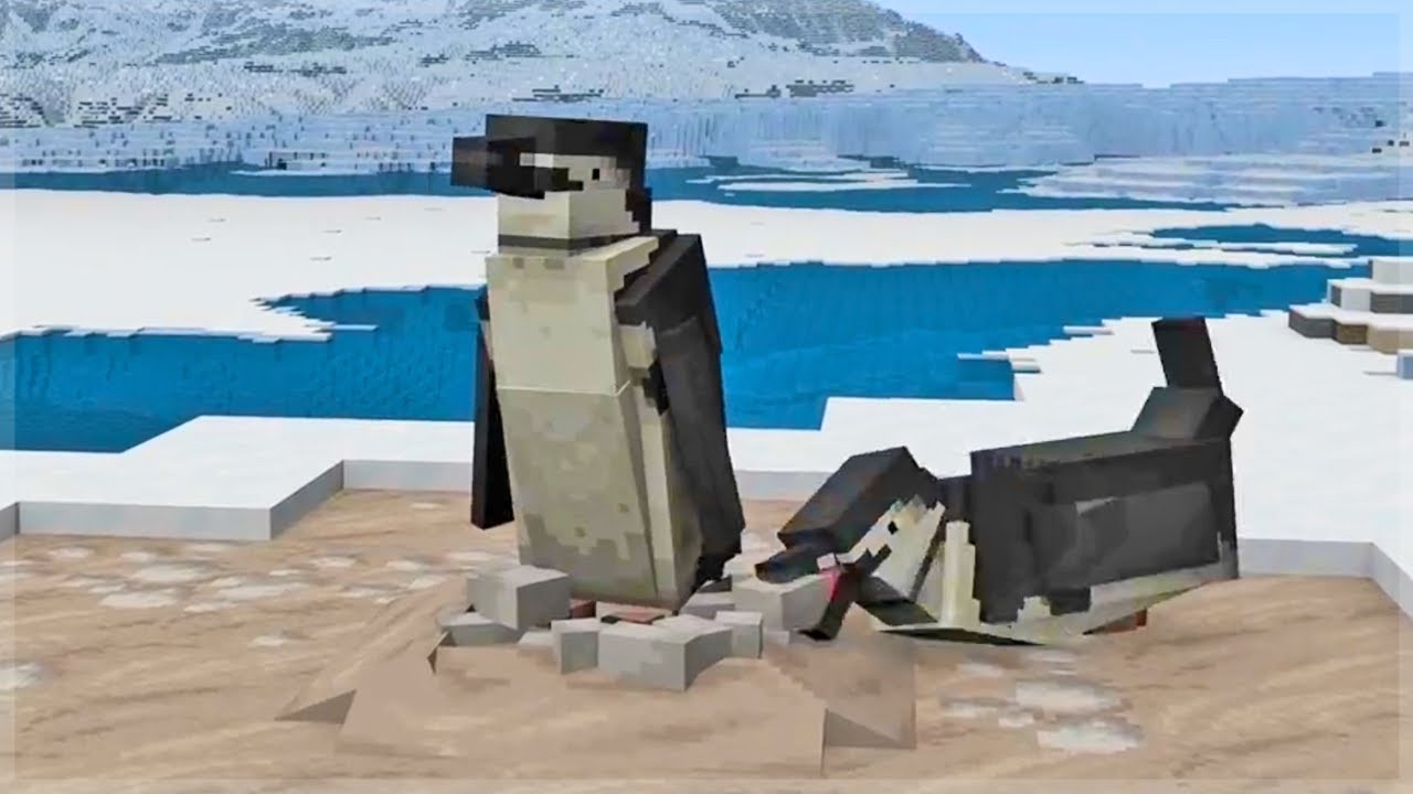 Penguins are being added to Minecraft tomorrow! | Frozen Planet 2 ...