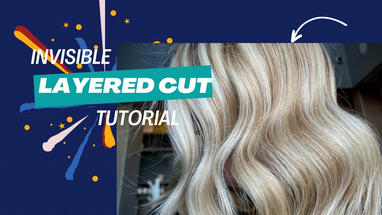 ️Full Haircut tutorial cutting invisible layers #haircut #haircutting # ...