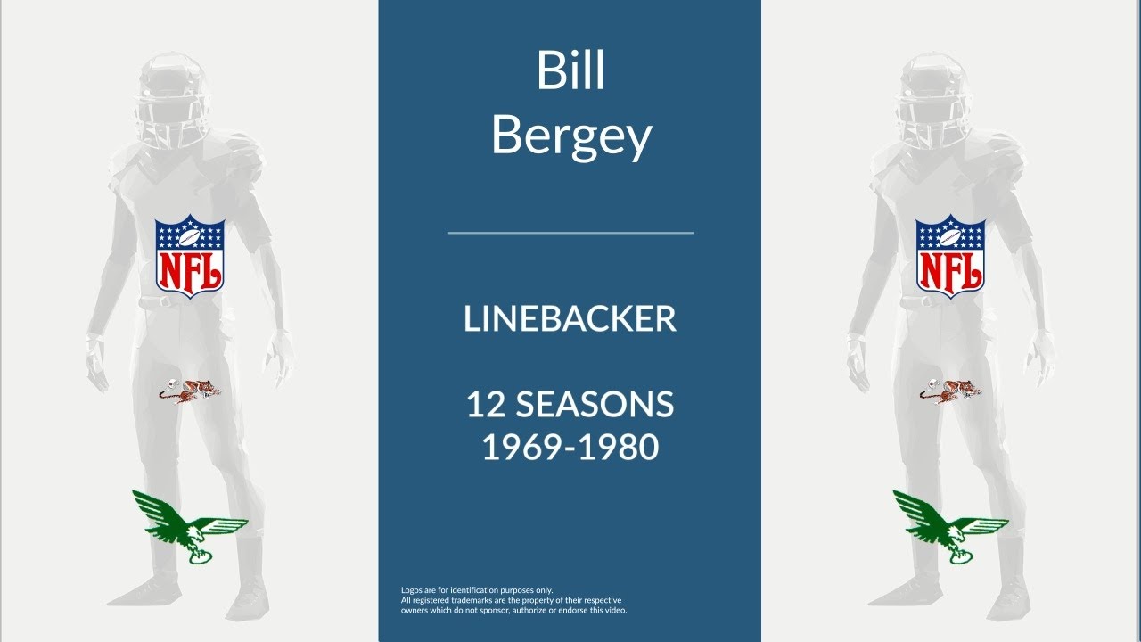 Bill Bergey: Football Linebacker - YouTube