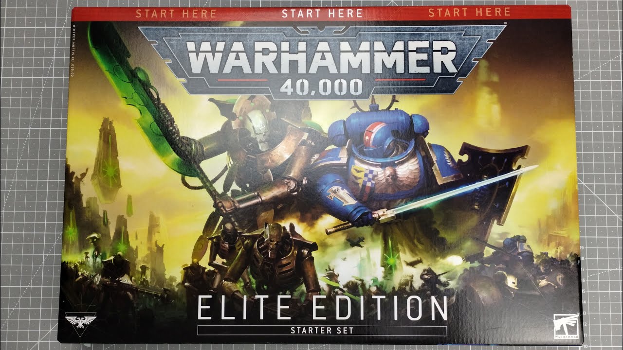 Warhammer 40,000 Elite Edition Starter Set - 9th Edition | Unboxing ...