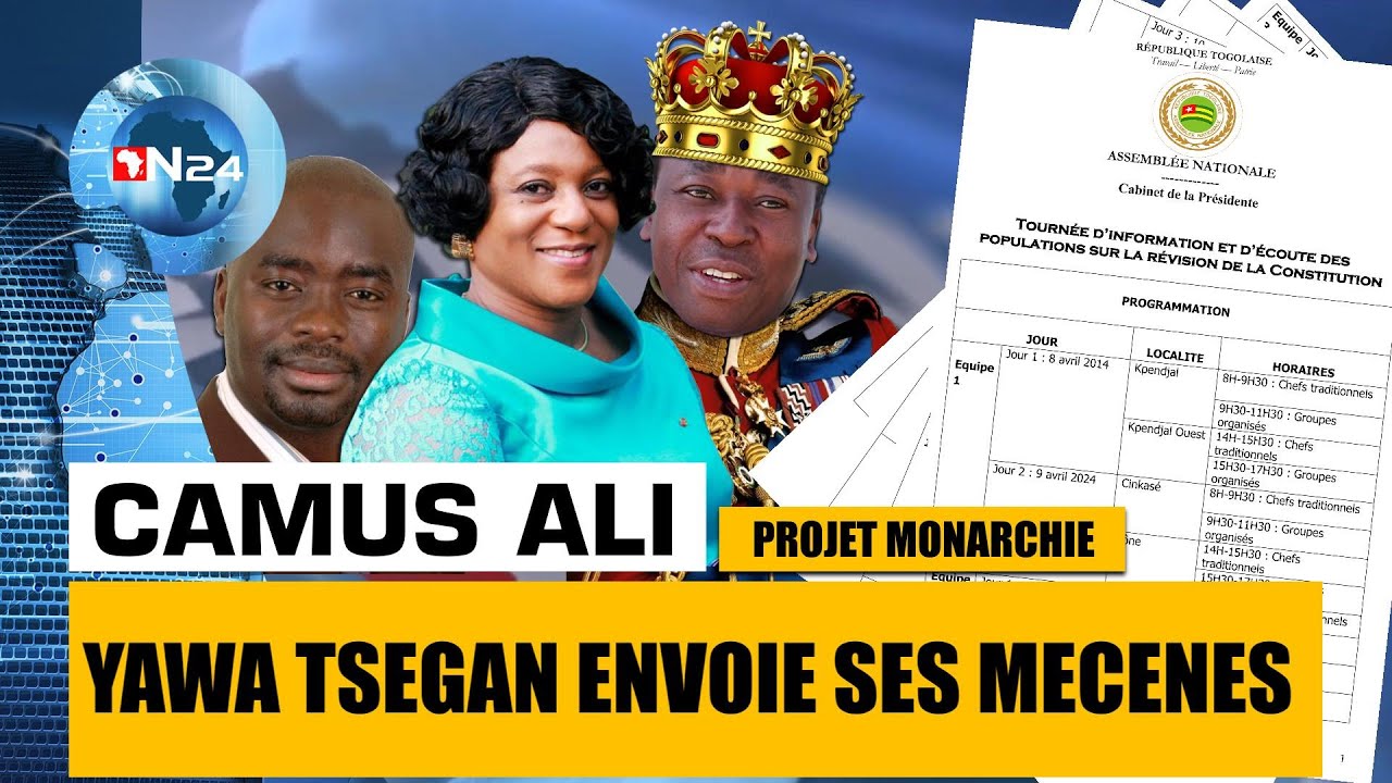 CAMUS ALI : Yawa Tchegan envoie ses mécènes dans le tout Togo pour ...