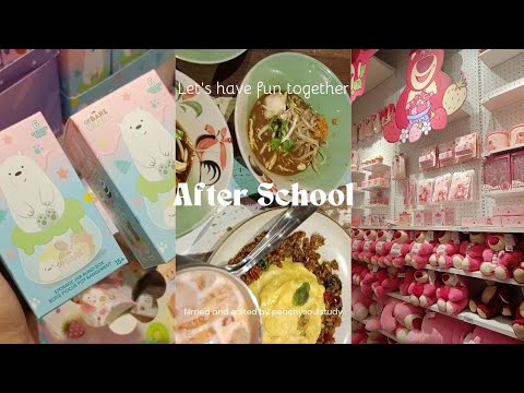 𝘮𝘪𝘯𝘪Vlog 84 // let's have fun together after school, chill with me ...