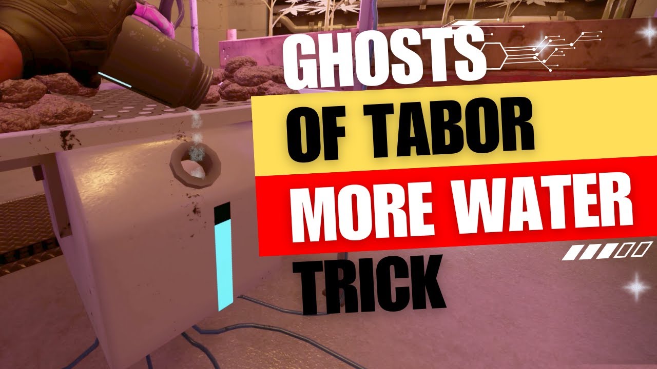 Ghosts of tabor - get more water from filter - tips and tricks - YouTube