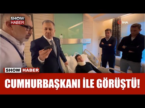 Cumhurbaşkanı Erdoğan, Halil Umut Meler ile telefonda görüştü