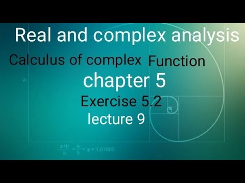 Real and complex analysis Ex 5.2 (lect ure 9) Ba/ Bsc 6th sem - YouTube
