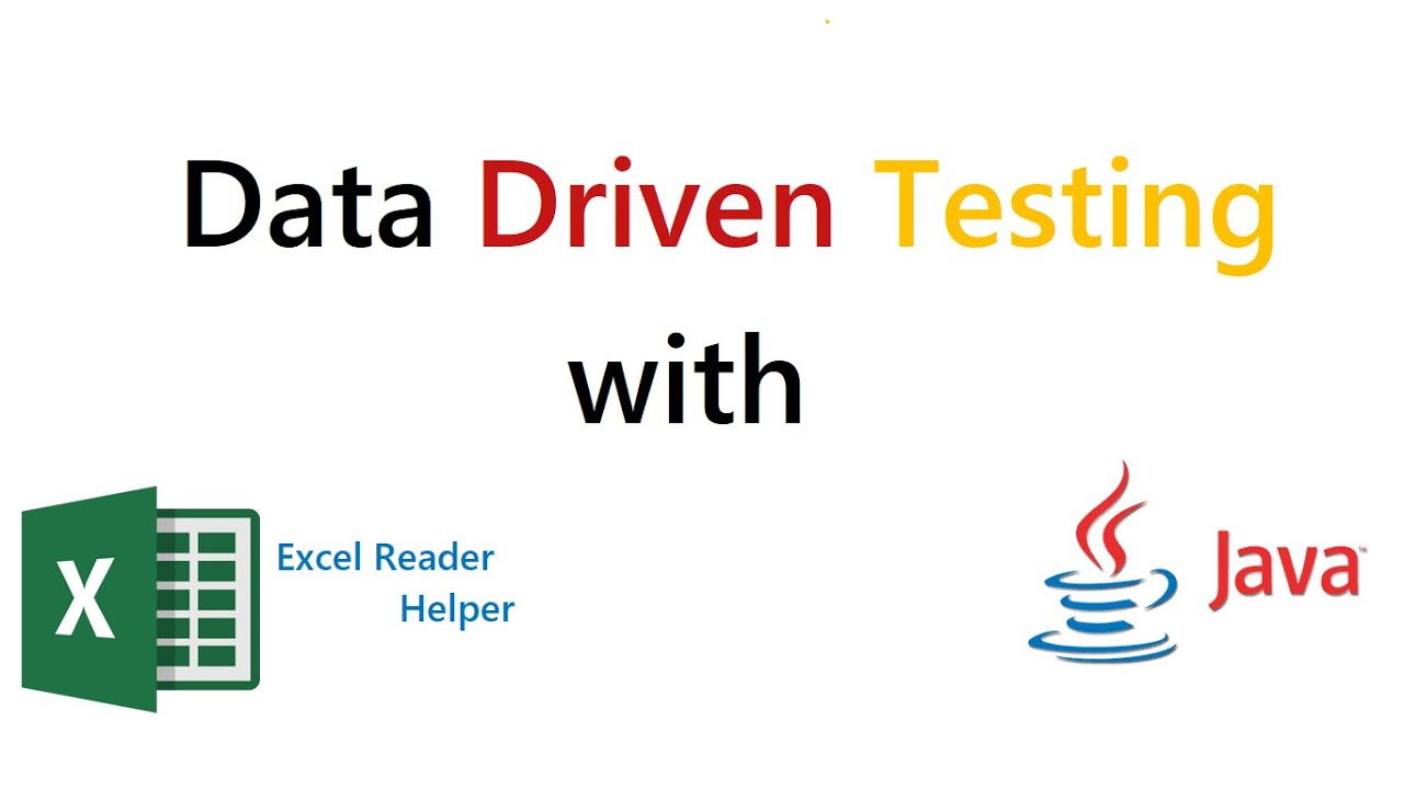 28 Data Driven Testing Excel Reader Helper Youtube
