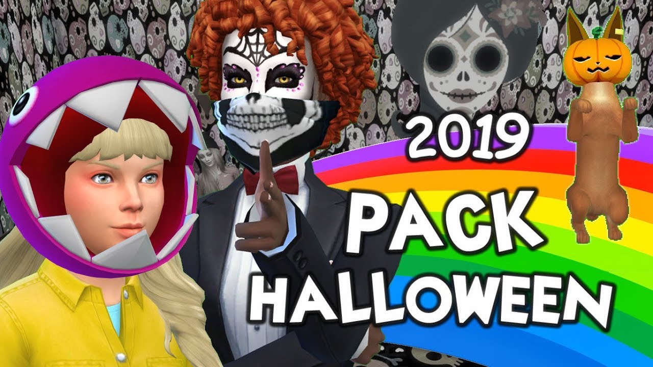 🎃PACK HALLOWEEN 2019 💀 (SIMS 4)👻🍬 - YouTube