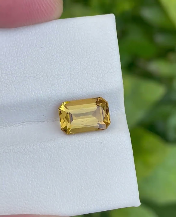 2.85 Carats | Orange Citrine Stone Scissor Cut | Brazilian Gemstone # ...