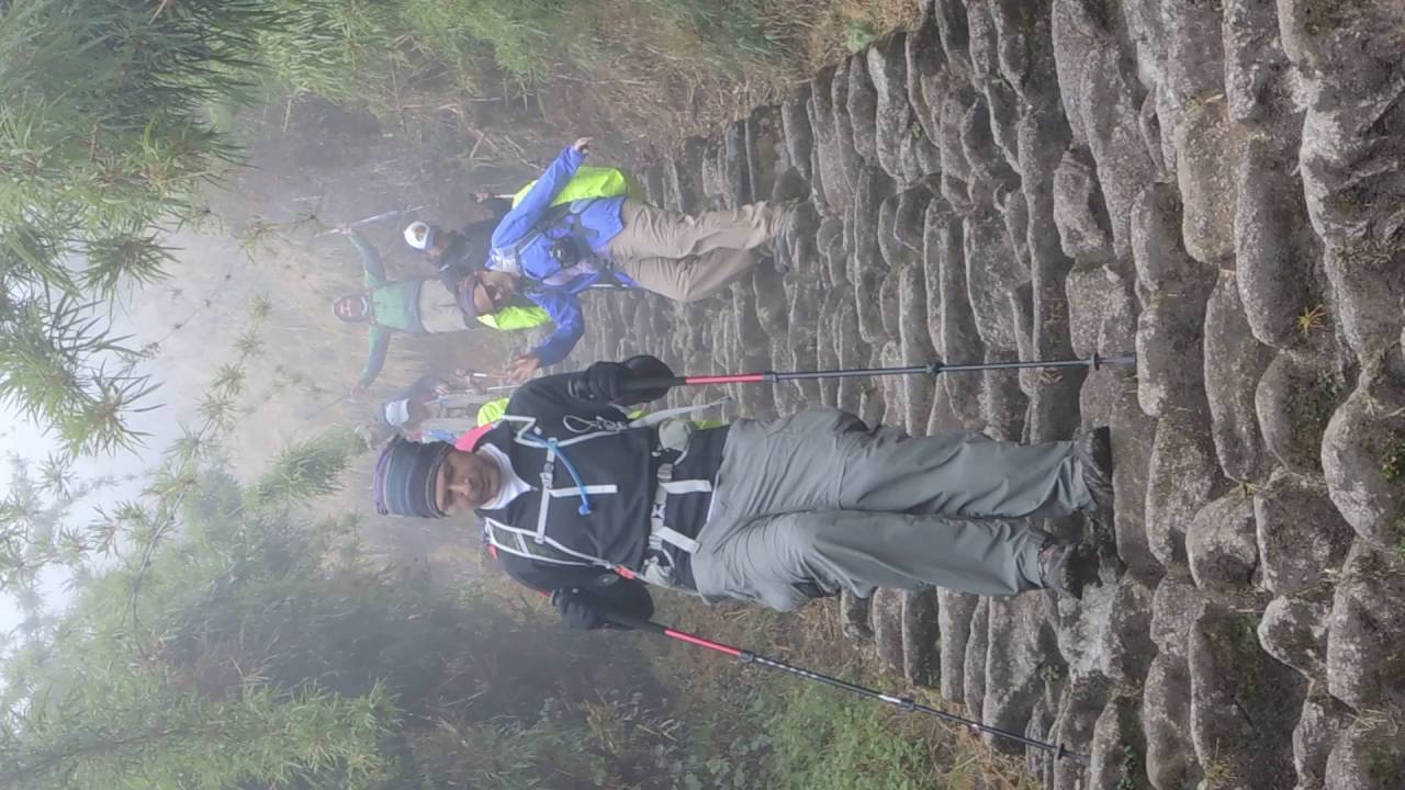 Inca Trail Steep Stone Steps - YouTube