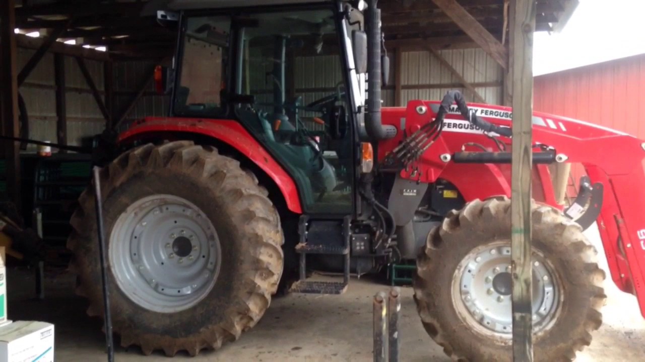 Massey ferguson 4610 review part 3 - YouTube