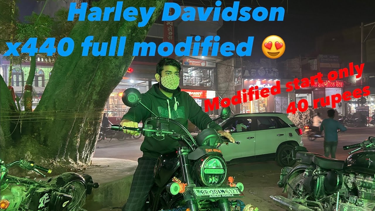 Harley x440 modified Sitamarhi | Harley Davidson x440 exhaust ...