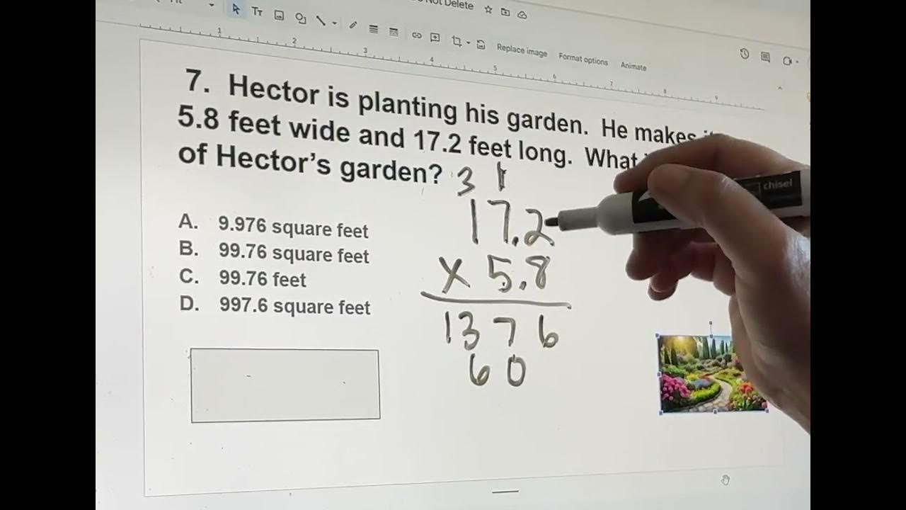 IAR Math Practice Chapter 2 Lesson 3 Problem 7 Operations with decimals ...