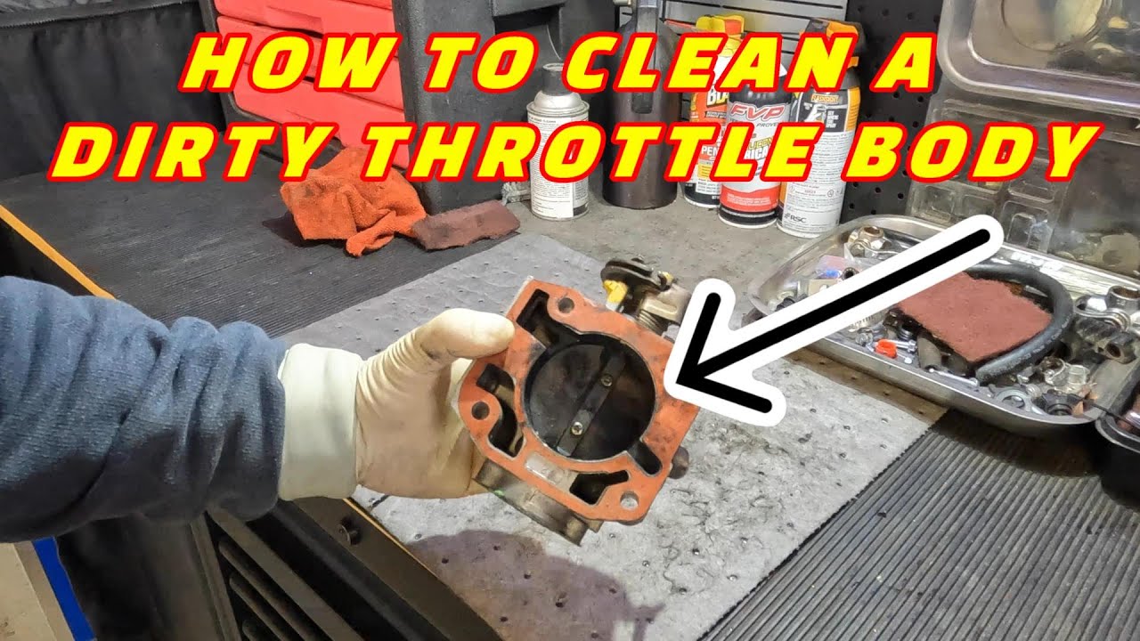 QUICK TIP: HOW TO DO A PROPER THROTTLE BODY CLEANING! - YouTube
