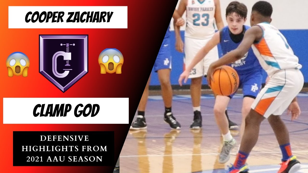 The BEST of COOPER ZACHARY on DEFENSE 2021 AAU Season Highlights - YouTube