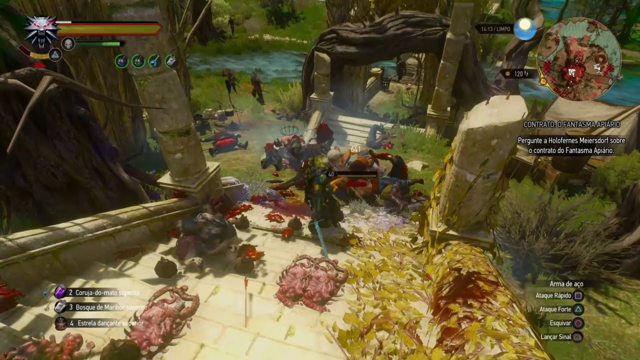 The Witcher 3|Build Focada Em Aard|+6000 de dano|+270% intensidade de ...