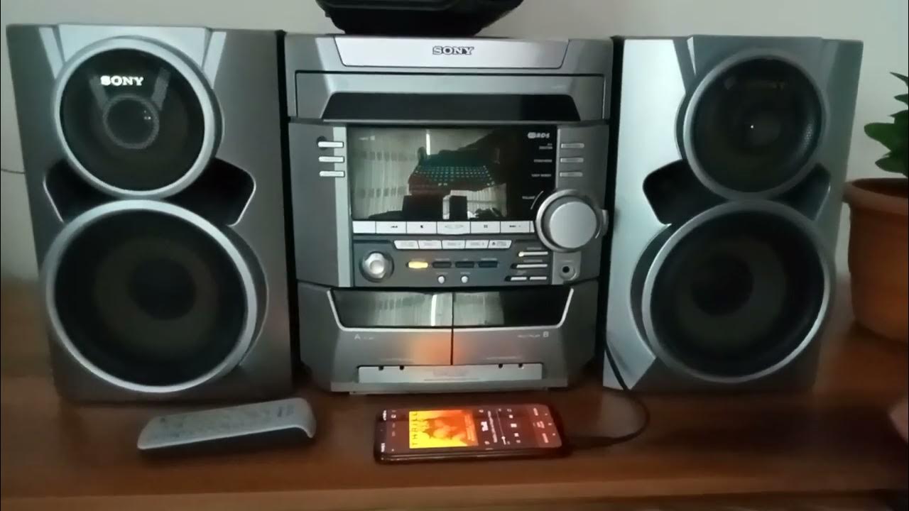SONY MHC-BX3 HİFİ COMPONENT SYSTEM - YouTube