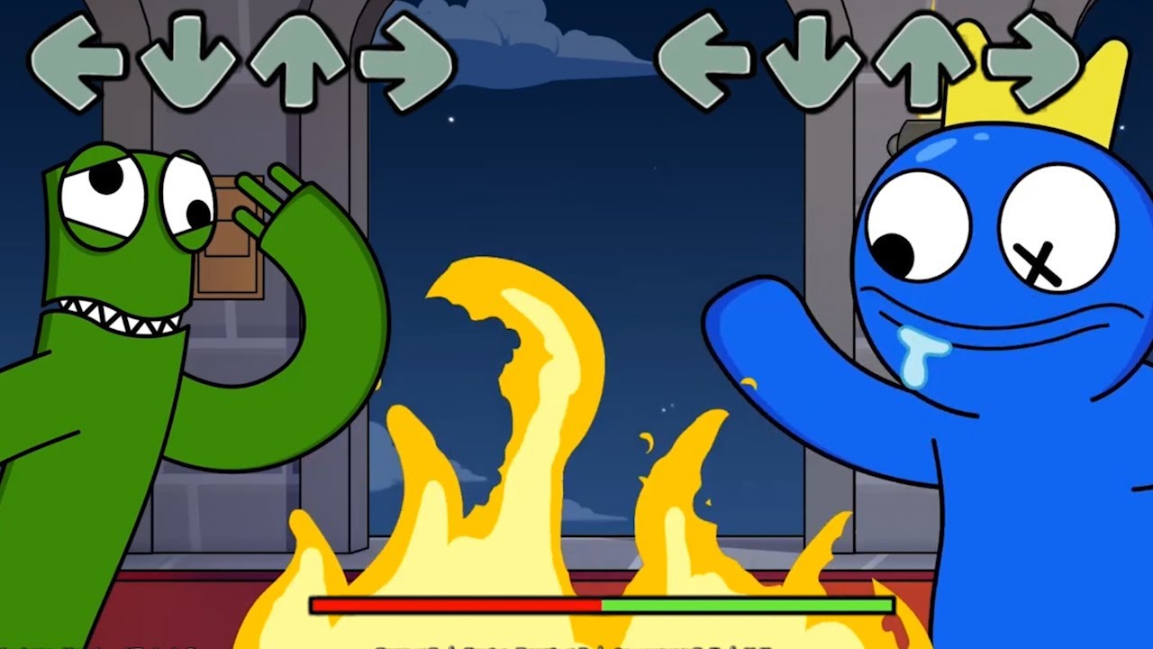 FNF RAINBOW FRIENDs: THE FINAL CHAPTER... in Friday Night Funkin' be ...