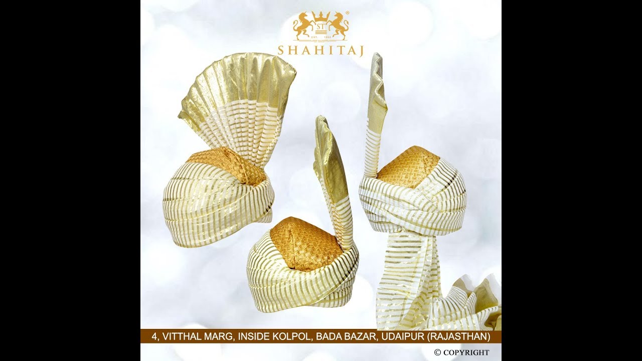 S H A H I T A J Pakistani Kula Safa Turban Pagdi for Muslim Weddings ...