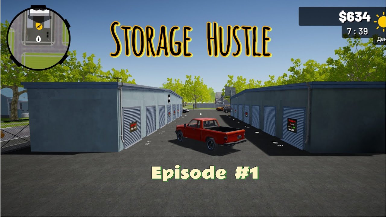 Открываю Контейнеры на Аукционе в США // Первый день // Storage Hustle ...