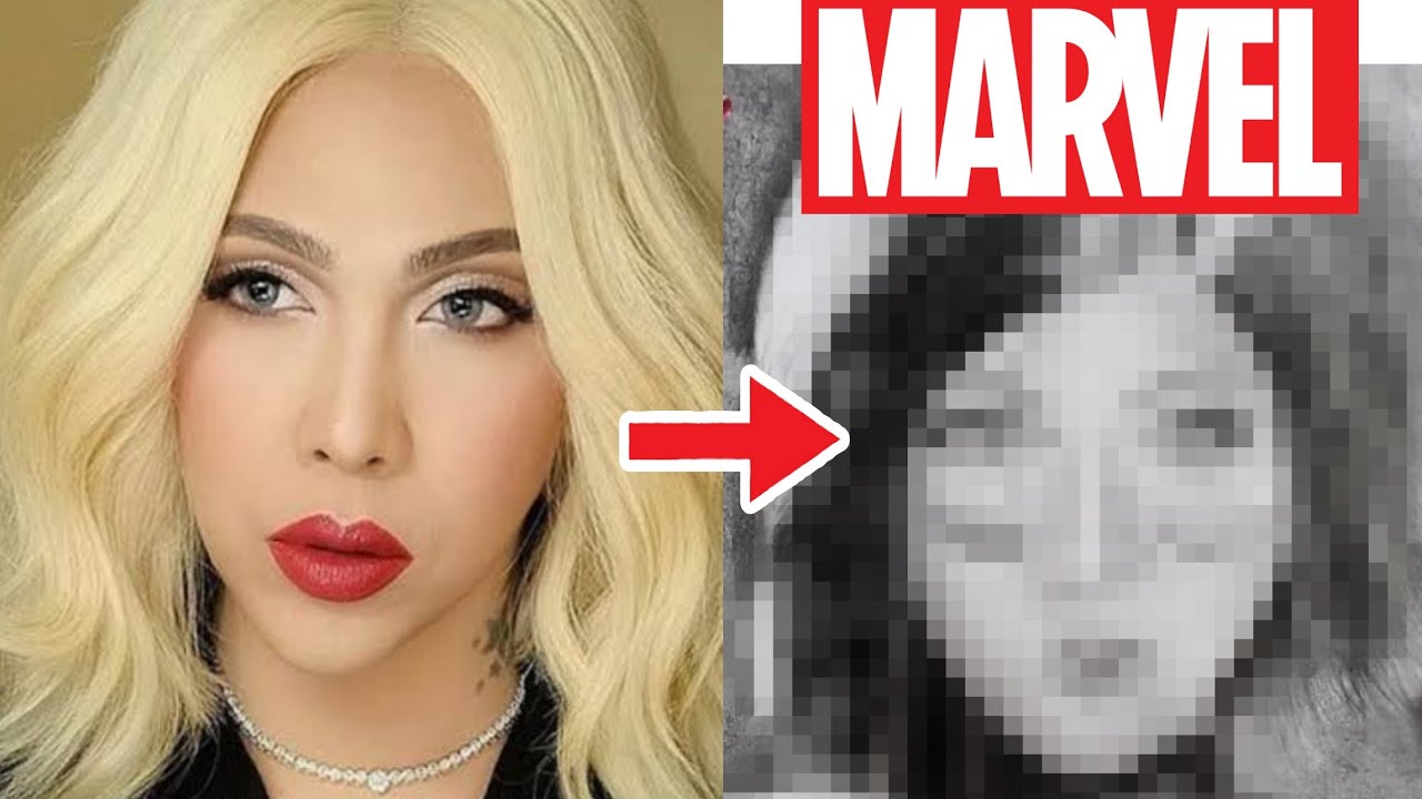 Drawing Vice Ganda in a marvel style?!!! - YouTube