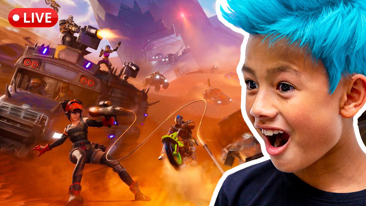 LIVE - 10yo Unreal Fortnite Kid - YouTube