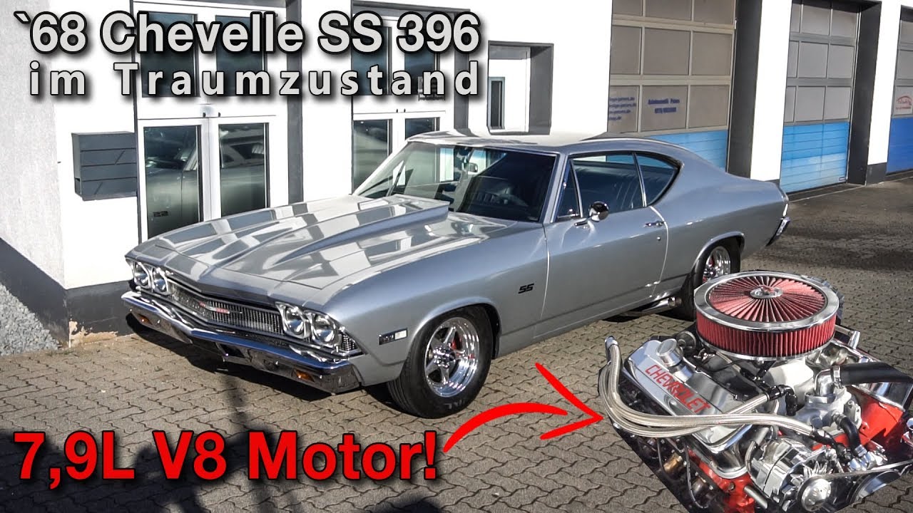 '68 Chevrolet Chevelle SS 396 mit 7,9L V8 BigBlock Motor | QUALITATIEF ...
