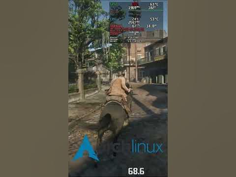 Red Dead Redemption 2 Benchmark on Arch Linux | RX 5500 XT + Dual Xeon 2670 V3 | Linux Gaming ...
