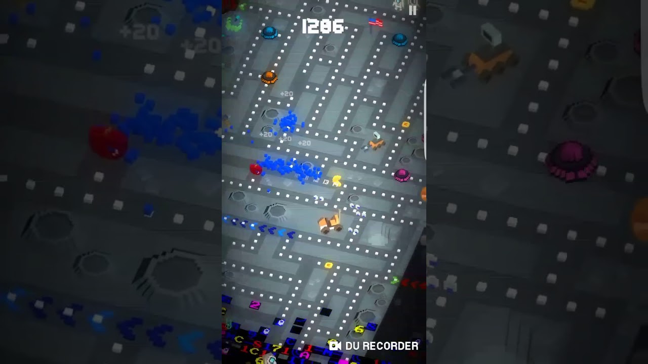 Explosion on the moon pacman moon lander #Shorts - YouTube