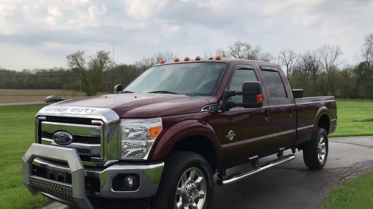 2016 Ford F350 Lariat 4x4 Fire Bronze Metallic Powerstroke diesel (SOLD ...