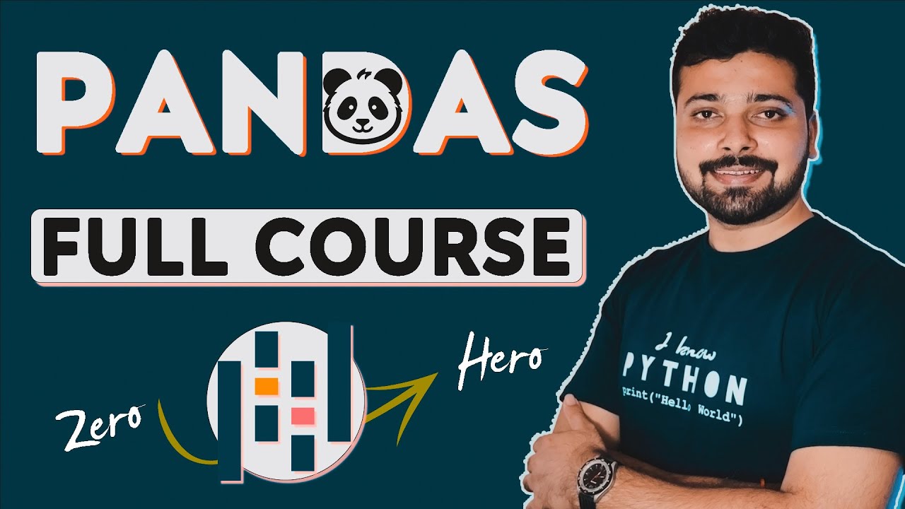 Complete Python Pandas Data Science Tutorial - YouTube