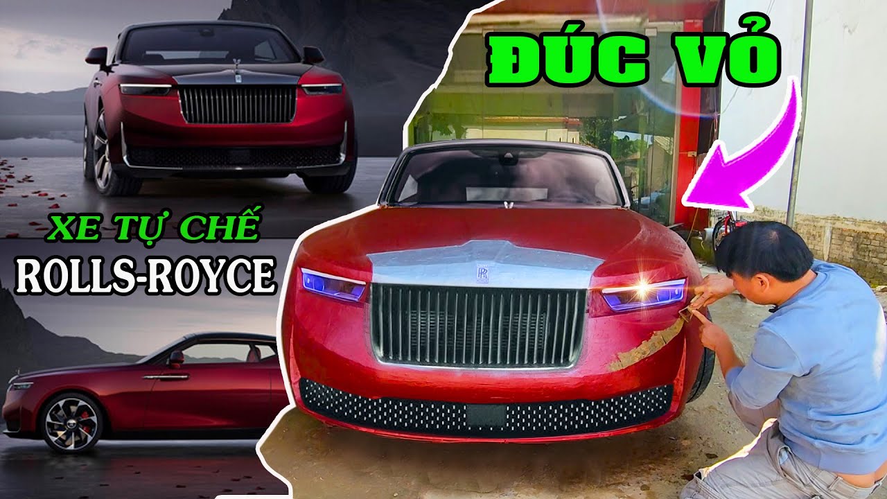 Thợ việt chế xe Rolls-Royce/đắt nhất thế giới/HAI SUPERCAR - YouTube