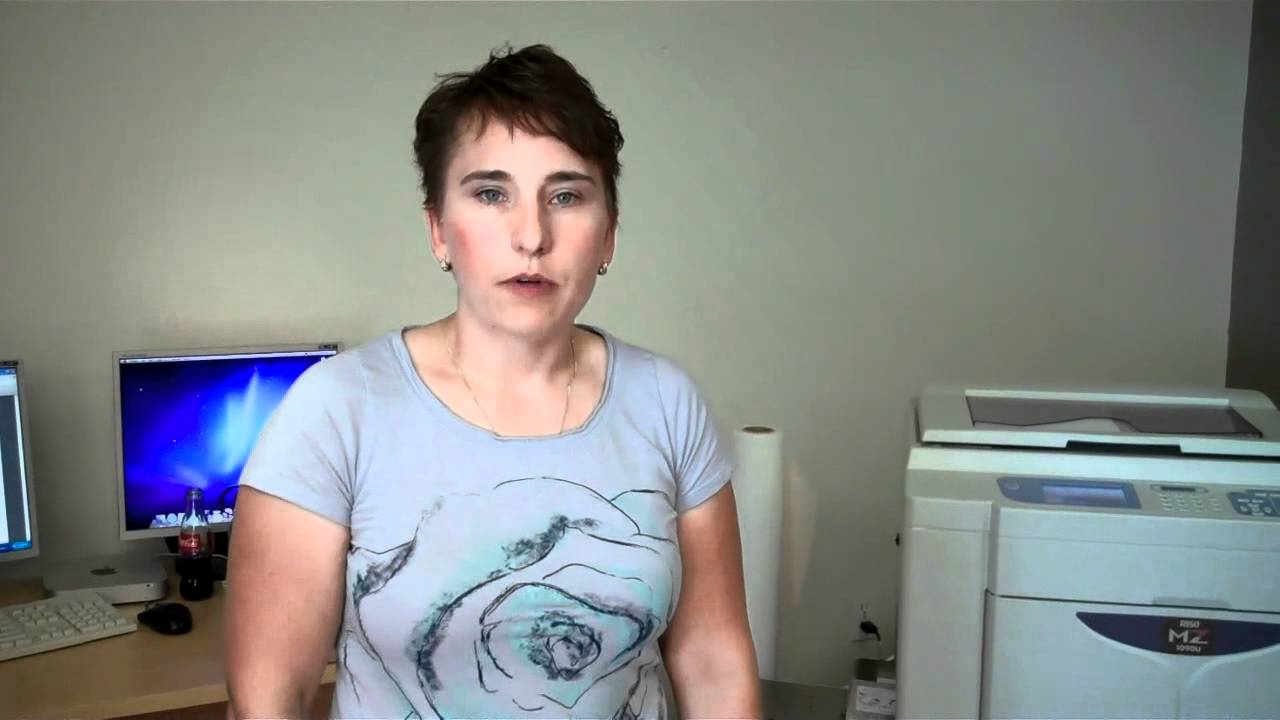 PA FastPrint using Riso MZ1090 - YouTube