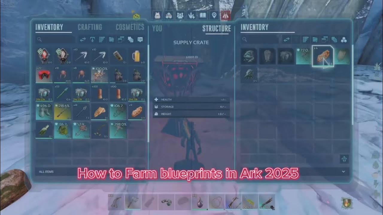 How to Farm Blueprints in Ark - YouTube