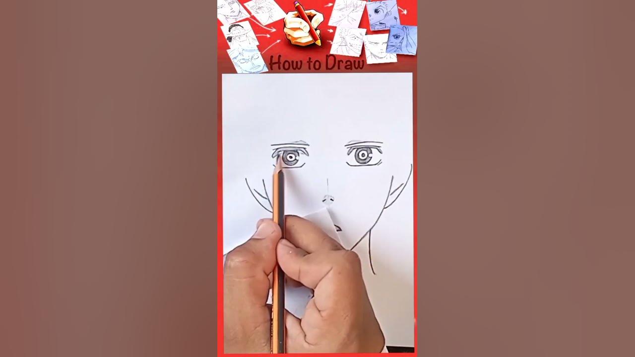رسم سهل رسم كوروكو تيتسويا من انمي كوروكو مو باسكت خطوة بخطوة