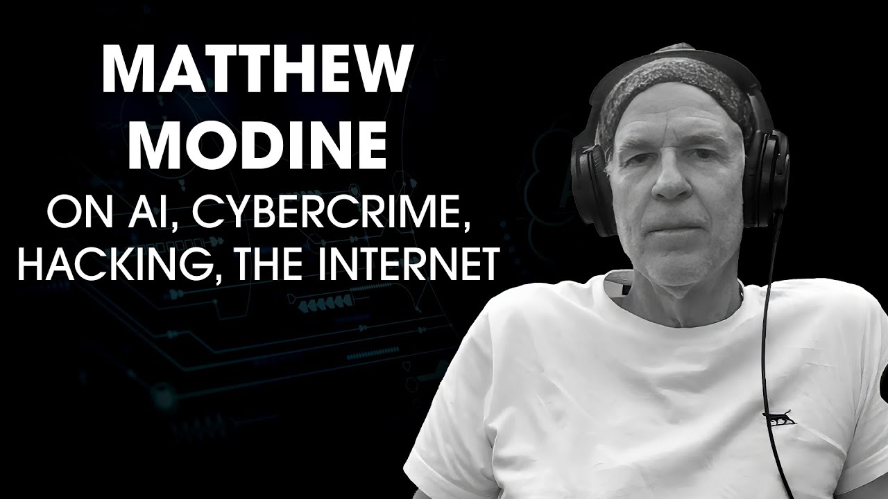 Matthew Modine on AI, Cybercrime, Hacking, the Internet, Robert De Niro ...