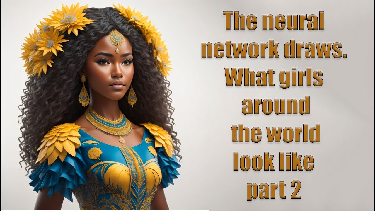 The neural network draws What girls around the world look like part 2 ...