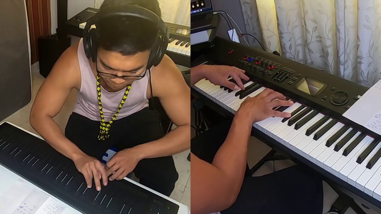 Let Me Fall by Josh Groban Piano and Seaboard Cover - YouTube