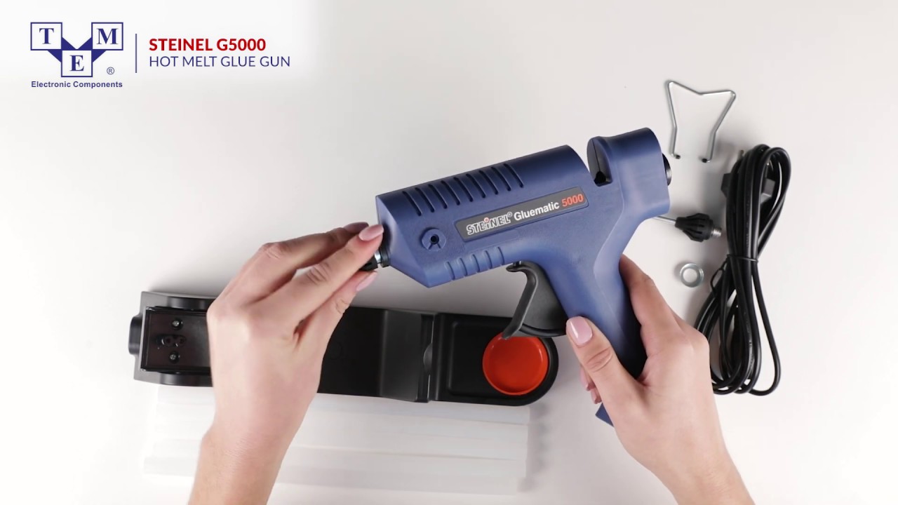 STEINEL G5000 - Hot melt glue gun - UNBOXING - YouTube