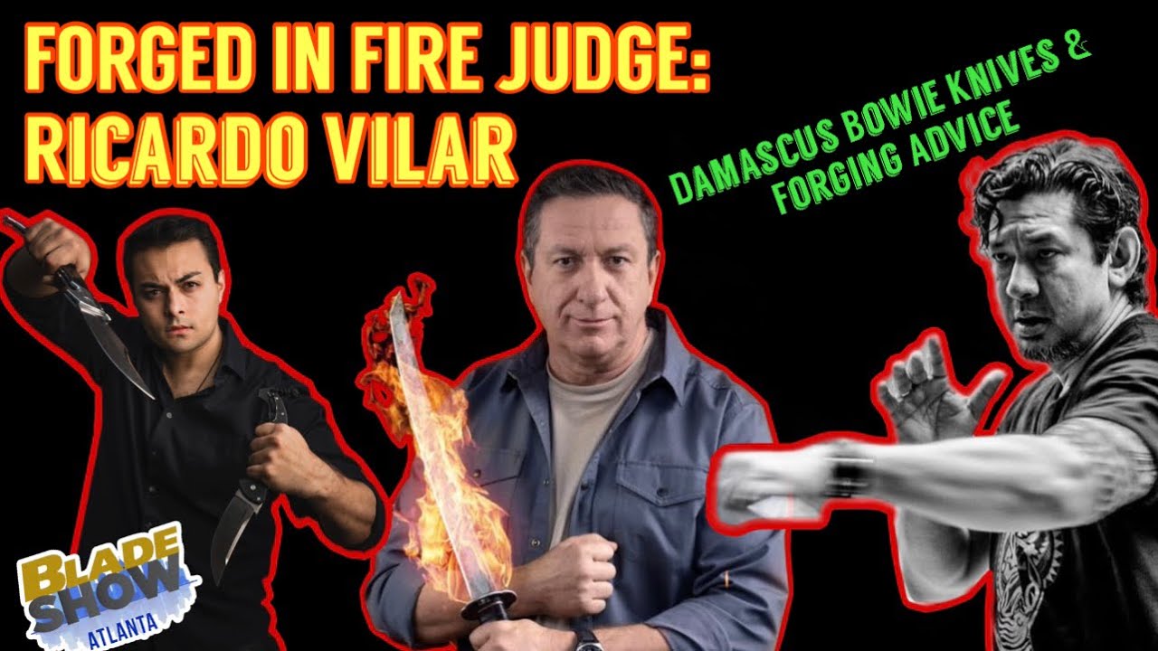 Forged in Fire Judge Ricardo Vilar: Mastering The Art Of Blade Making ...