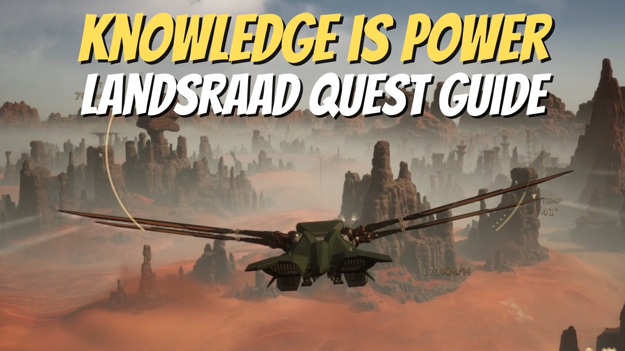 Dune Awakening: Landsraad Quest Guide "Knowledge is Power" - YouTube