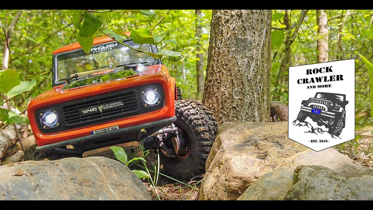 🎬 Rockgarden 🎬 Rocky trail adventure Part 2 POV #Traxxas #Vanquish # ...
