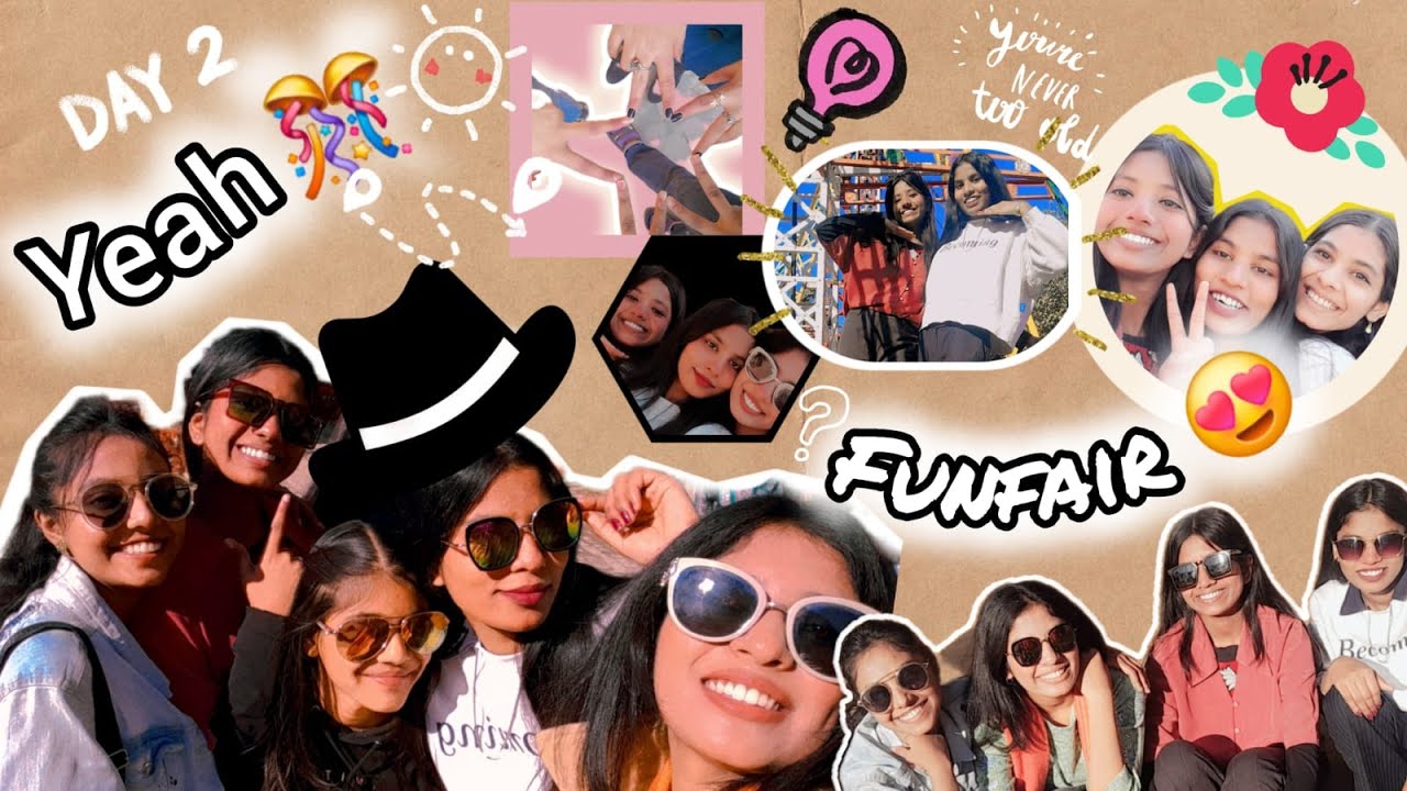 Yeah Enjoying a Fun Fair Day with Friends & Siblings! 🎢🎠 | Thrilling ...