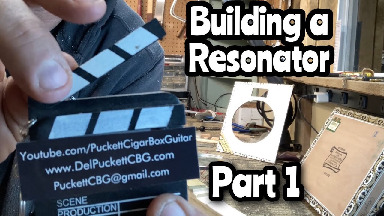Cigar Box Guitar - Building a Resonator 😎 - YouTube
